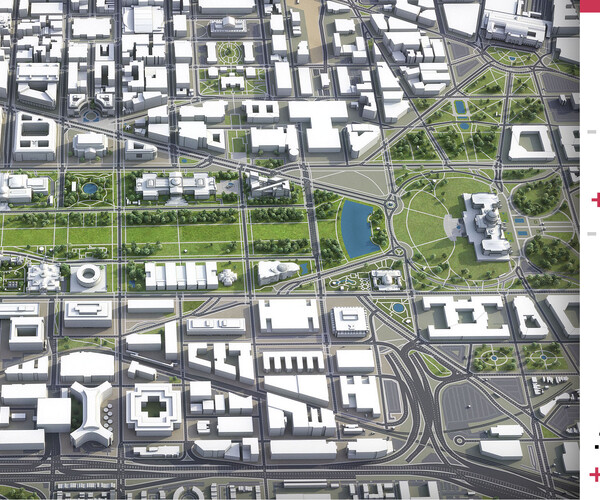 ArtStation - Washington - 3D city model | Resources