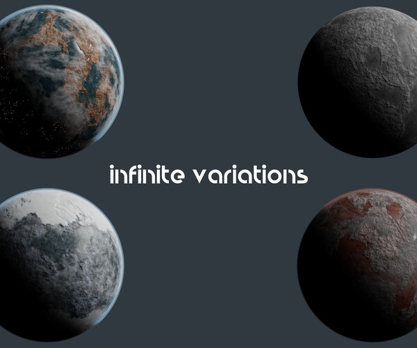 ArtStation - PBR Procedural Planet Shader for Blender 3.x | Resources