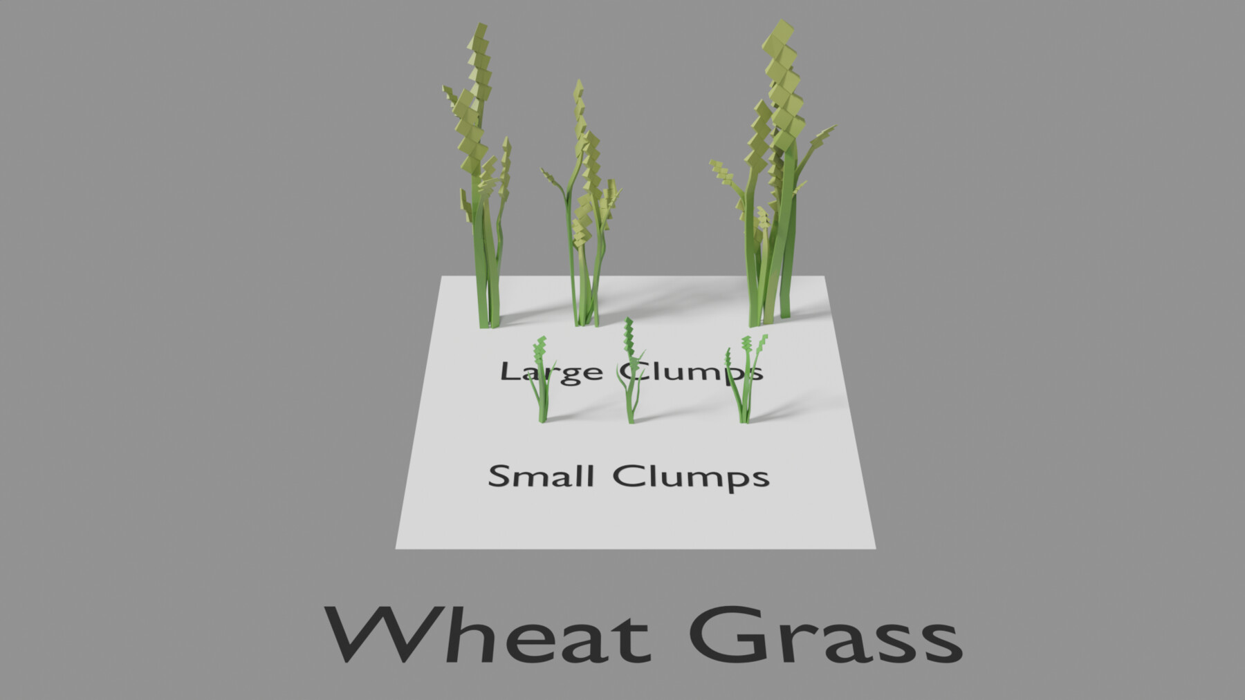 ArtStation - Low Poly Grass Asset Pack | Game Assets