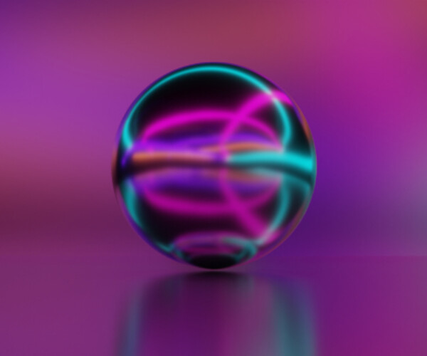 ArtStation - Colorful Neon Light Curves HDR and EXR | Resources