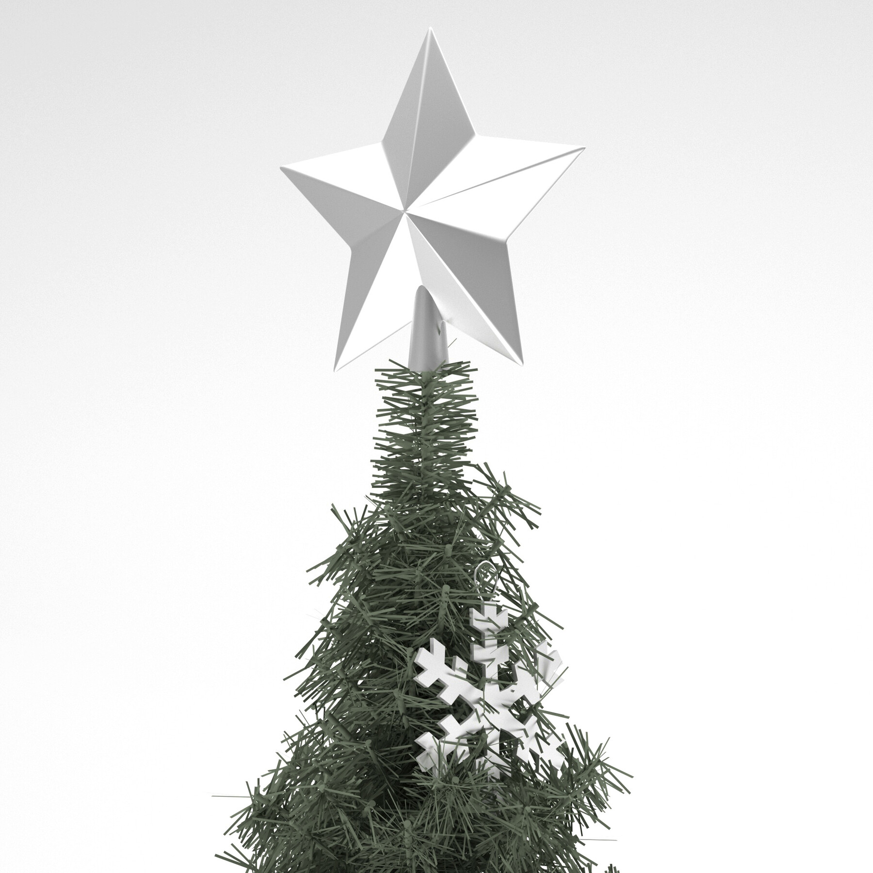 ArtStation - Christmas Decoration Tree 3D model | Resources