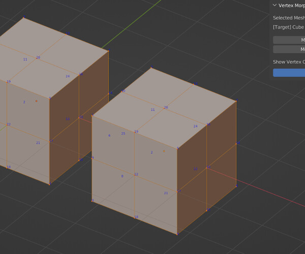 ArtStation - Vertex Morpher - Blender Add-On | Resources