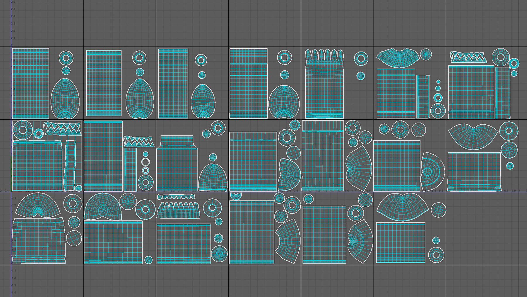 ArtStation - Collection of various types of bullets | Game Assets