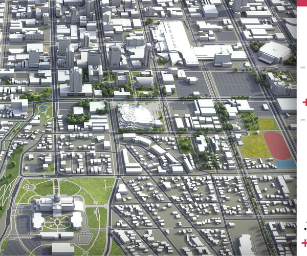 ArtStation - Salt Lake City - 3D city model | Resources
