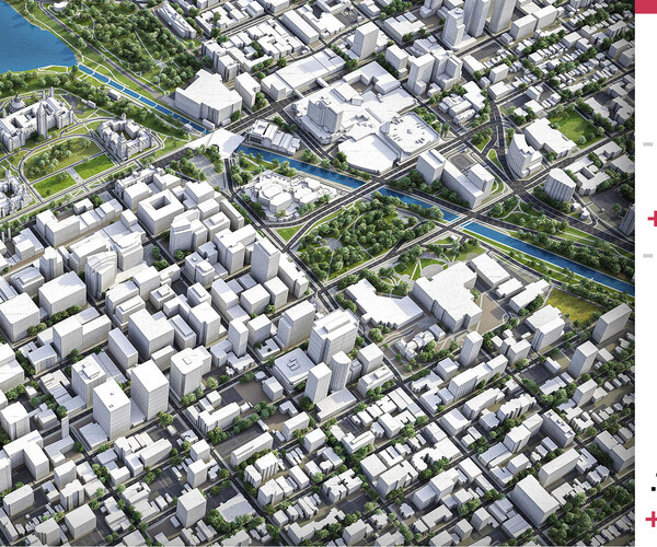 ArtStation - Ottawa - 3D city model | Resources