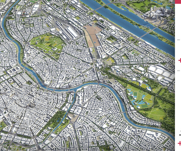 ArtStation - Vienna - 3D city model | Resources