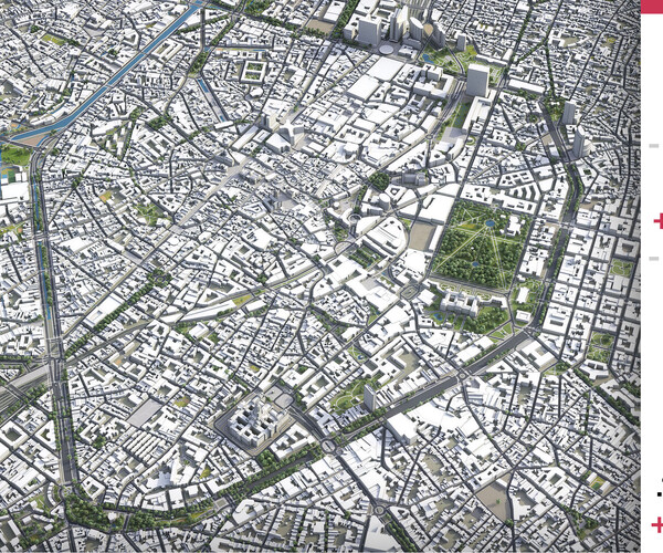 ArtStation - Brussels - 3D city model | Resources