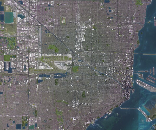 ArtStation - Miami - 3D city model | Resources