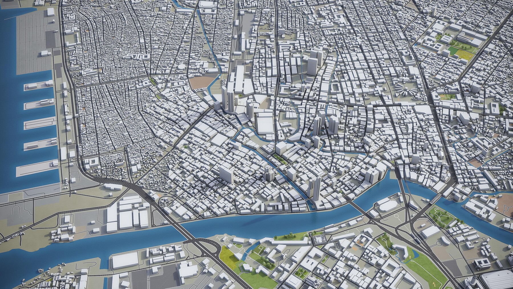 ArtStation - Manila - 3D city model | Resources