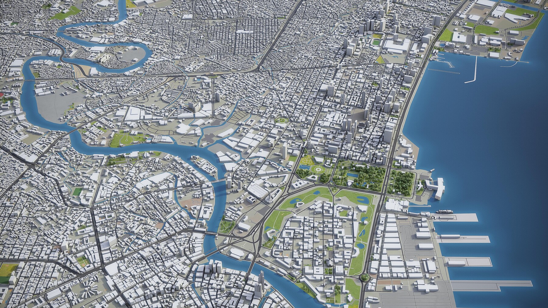 ArtStation - Manila - 3D city model | Resources