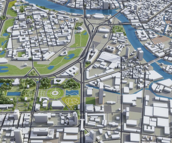 ArtStation - Manila - 3D city model | Resources