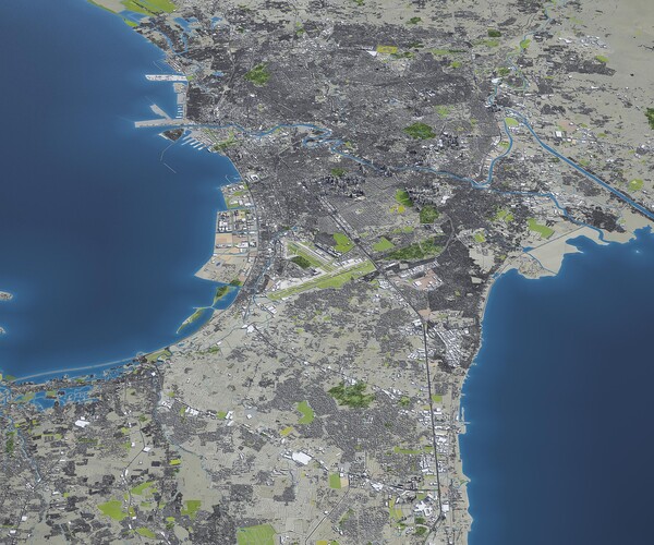 ArtStation - Manila - 3D city model | Resources