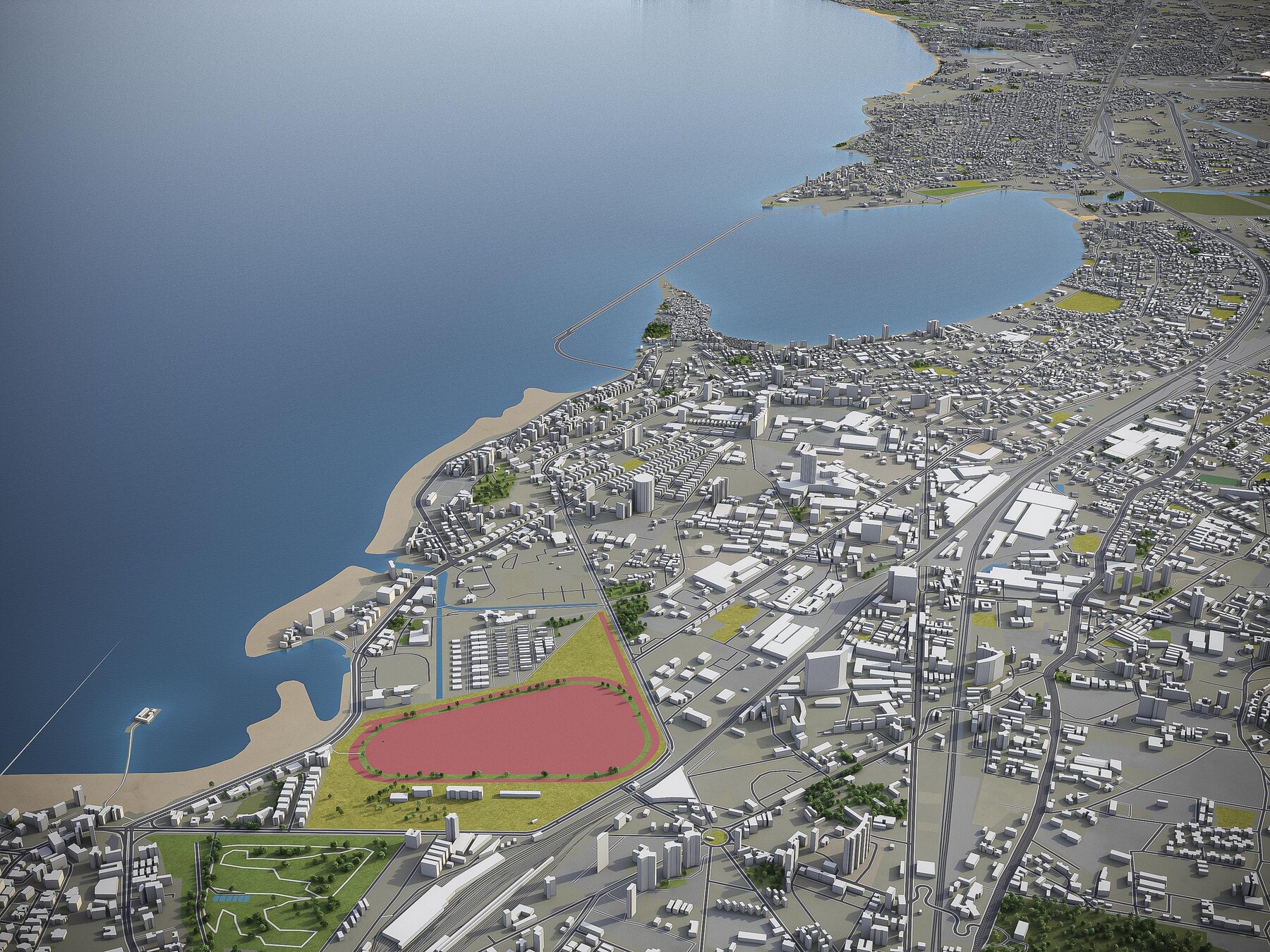 ArtStation - Mumbai - 3D city model | Resources