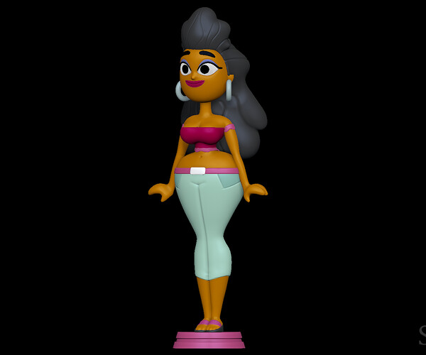 ArtStation - Anne-Maria - Total Drama 3D print model | Resources