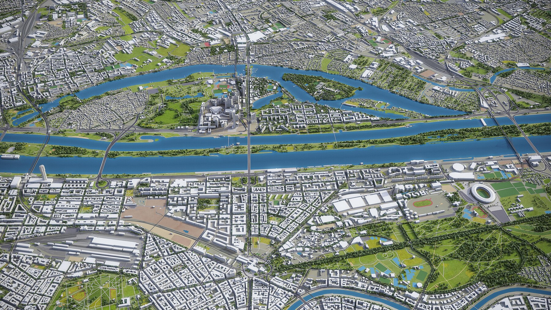 ArtStation - Vienna - 3D city model | Resources