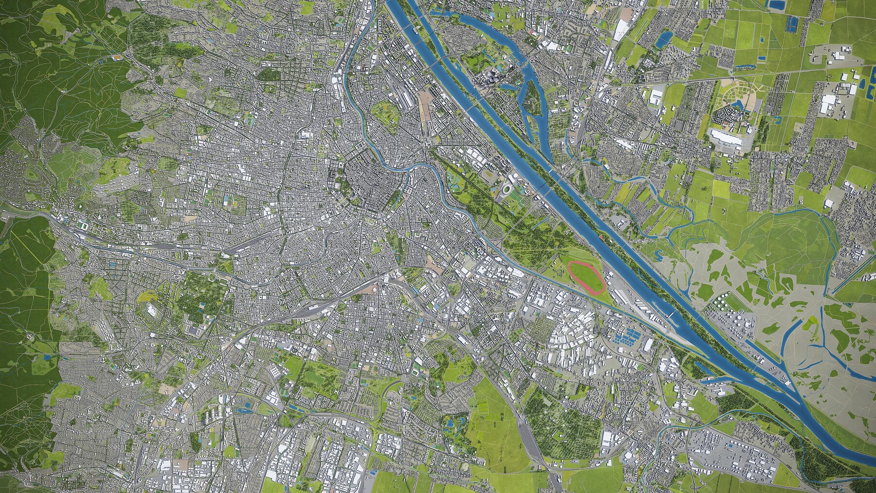 ArtStation - Vienna - 3D city model | Resources