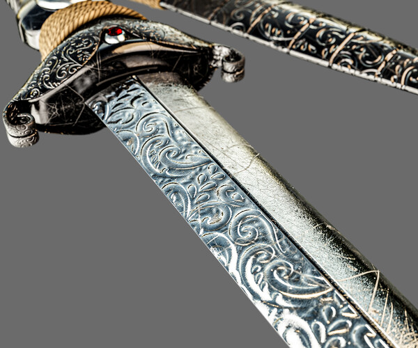 ArtStation - Dagger Sword | Resources