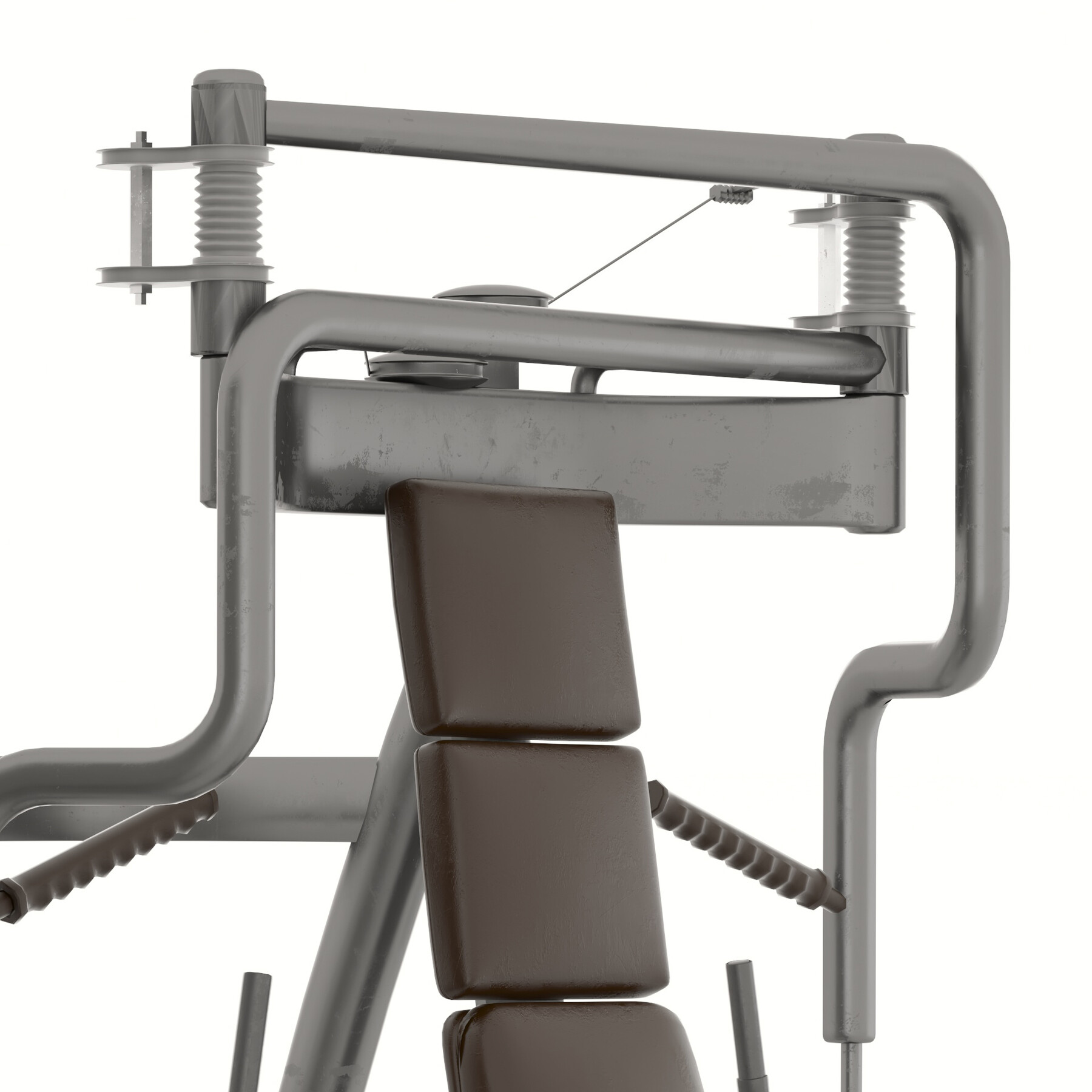 ArtStation - Gym Equipment Seated Chest Press 3D model | Resources