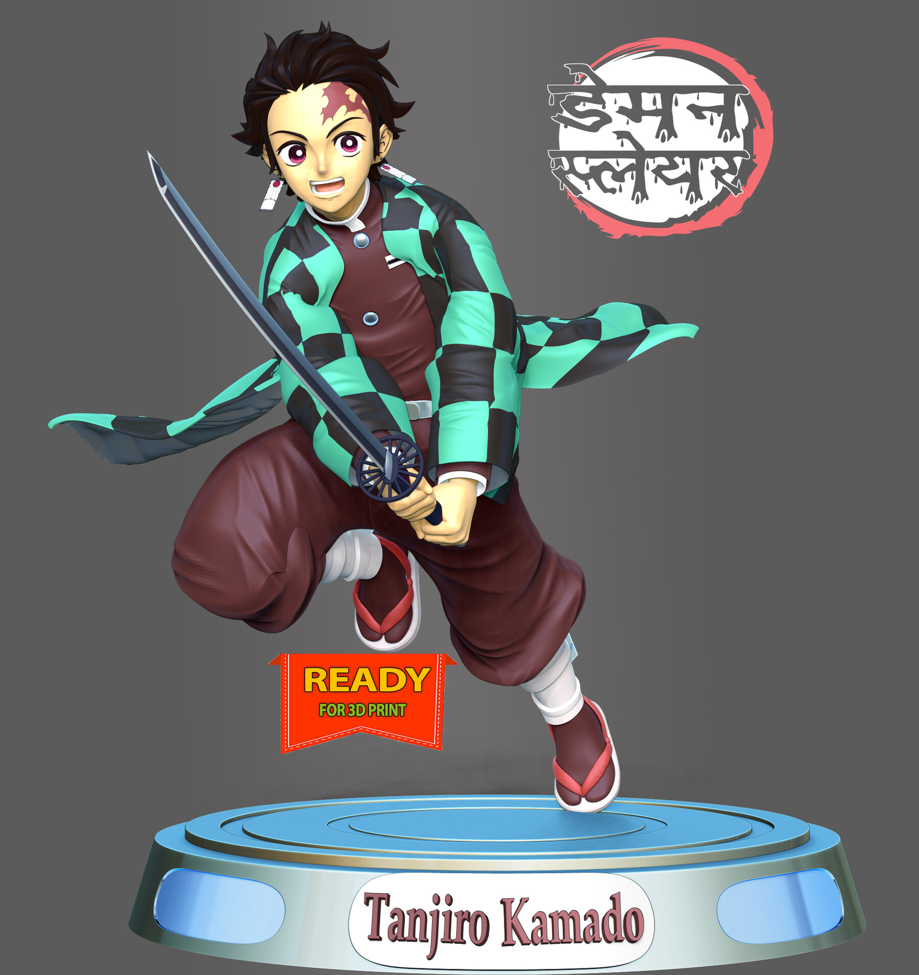 ArtStation - Tanjiro Kamado - Demon Slayer | Resources