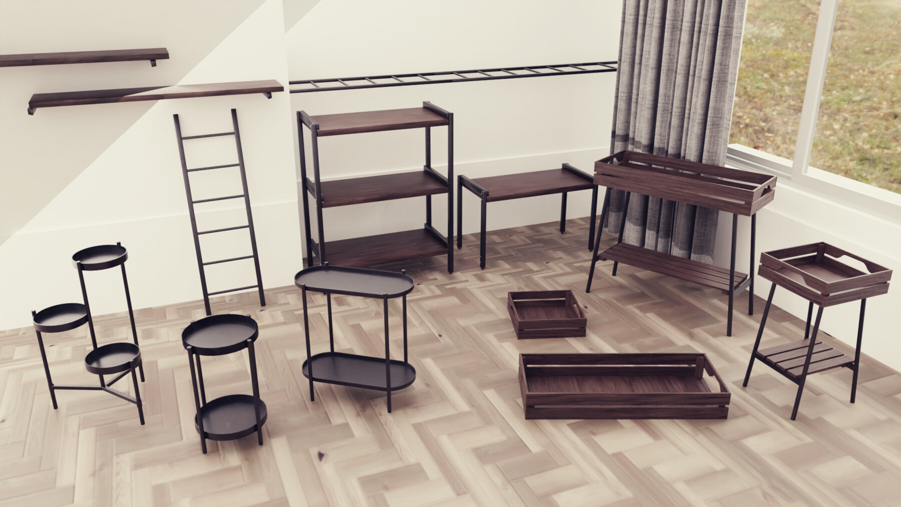 ArtStation - stands collection | Game Assets