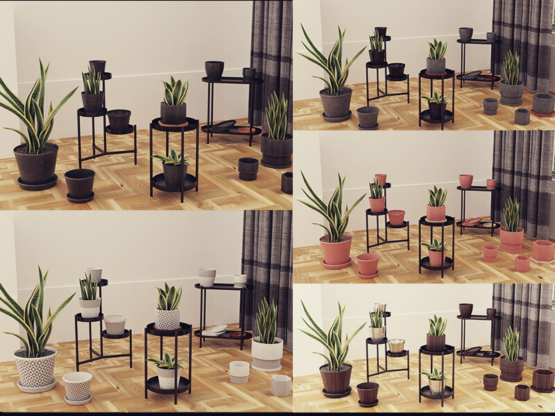 ArtStation - Plants pots collection vol 01 | Game Assets