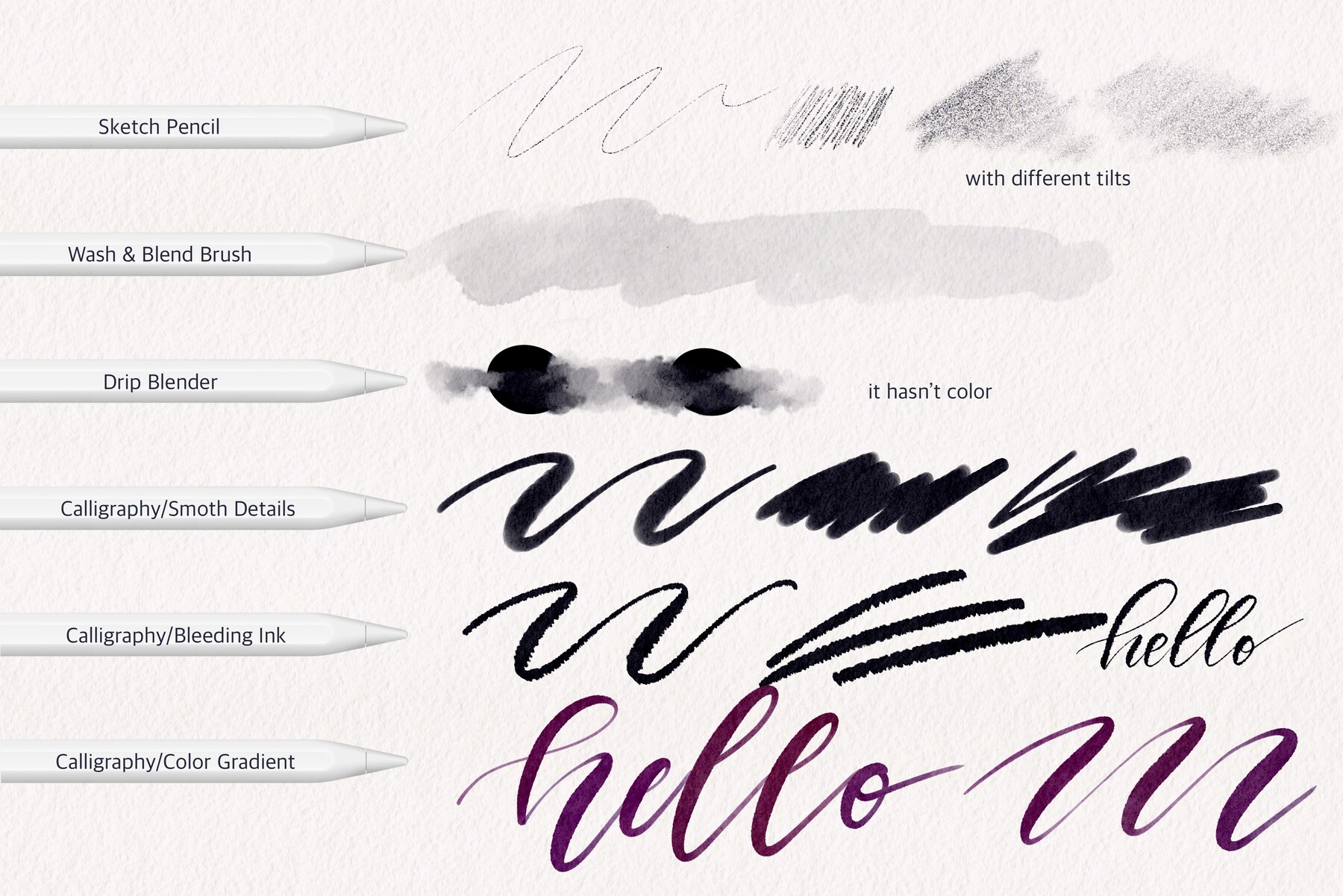 ArtStation - Watercolor & Metallic Brushes | Brushes