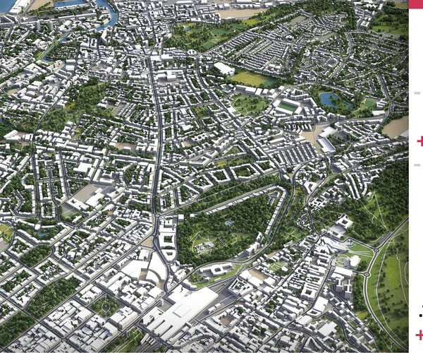 ArtStation - Edinburgh - 3D city model | Resources