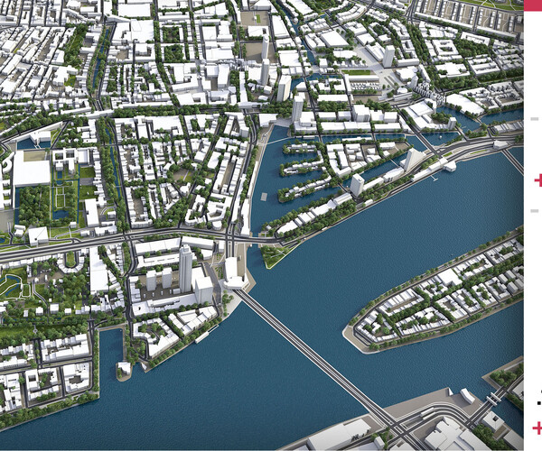 ArtStation - Rotterdam - 3D city model | Resources