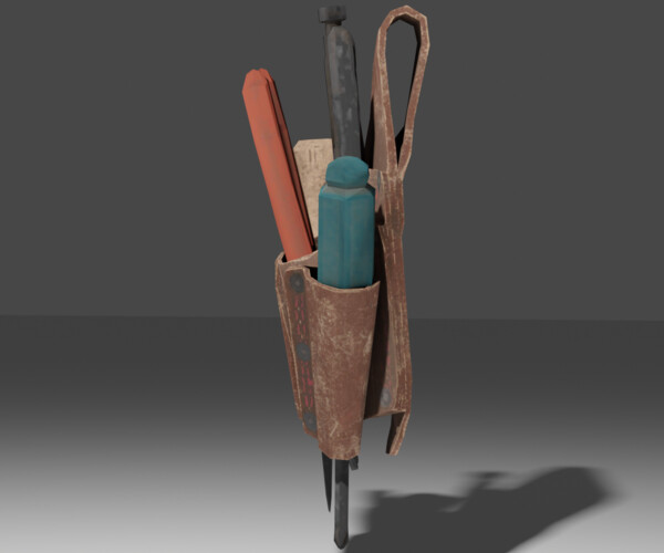 ArtStation - Tool case with tools | Game Assets