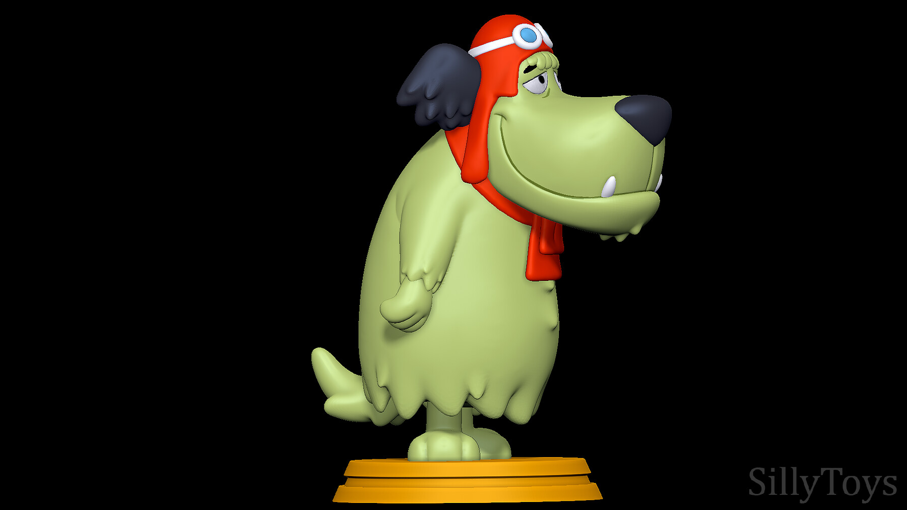 ArtStation - Muttley - Wacky Races 3D print model | Resources