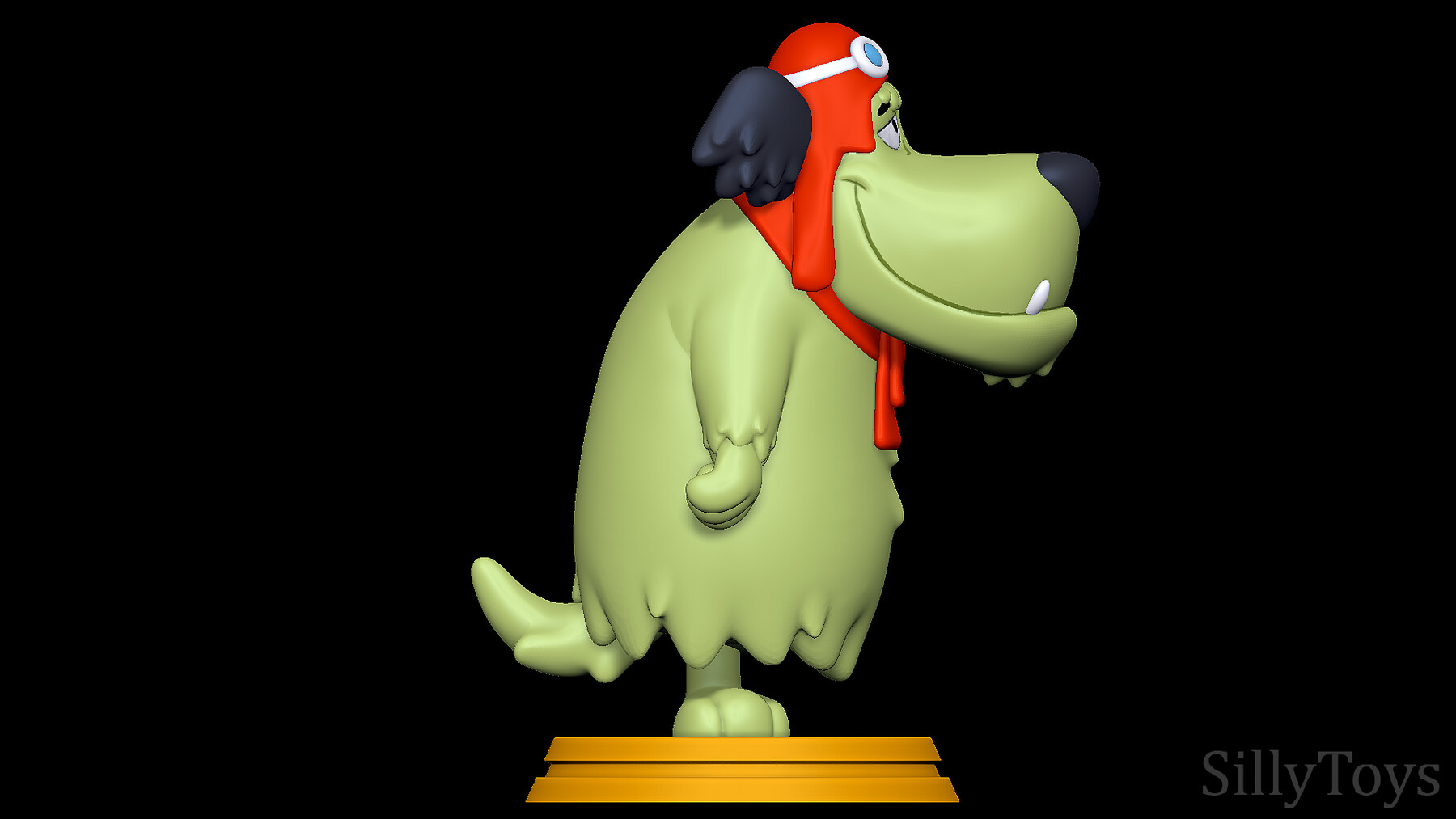 ArtStation - Muttley - Wacky Races 3D print model | Resources