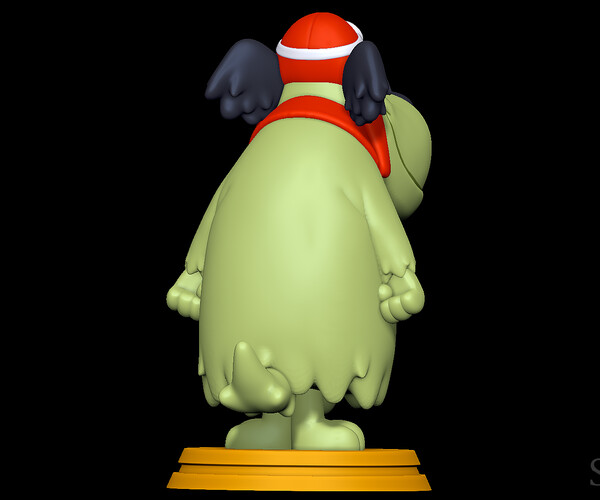 ArtStation - Muttley - Wacky Races 3D print model | Resources