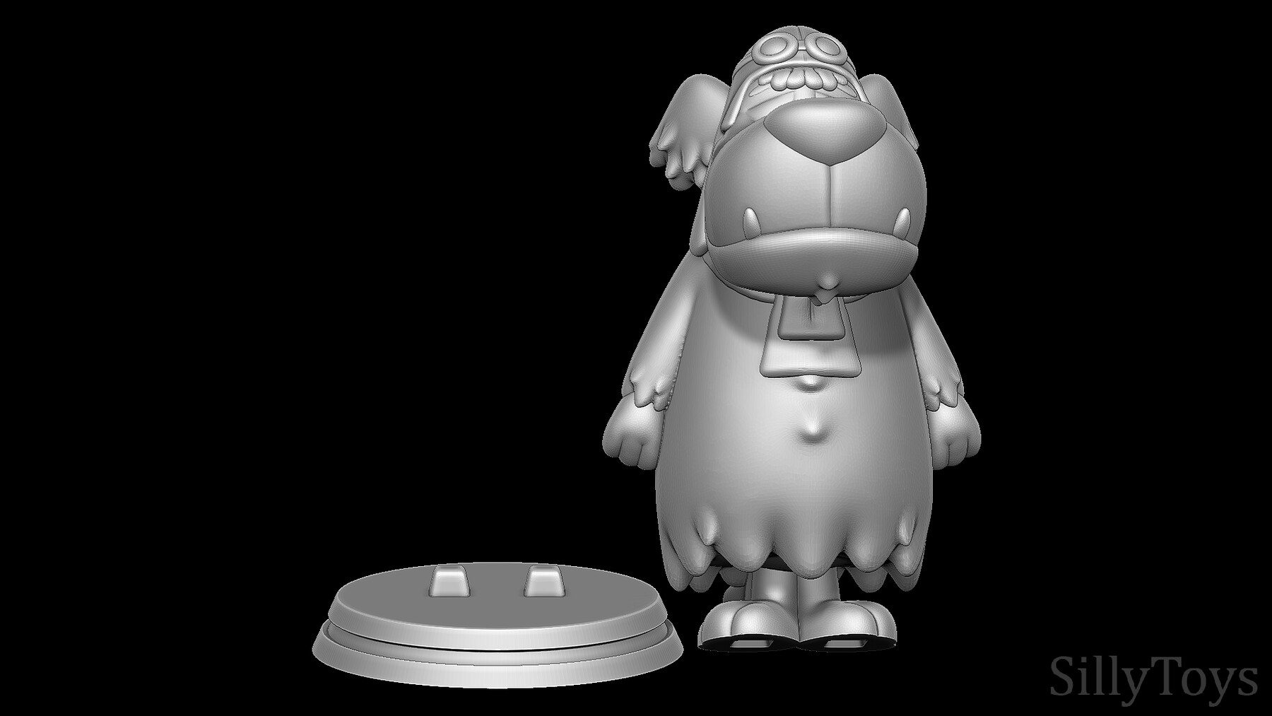 ArtStation - Muttley - Wacky Races 3D print model | Resources