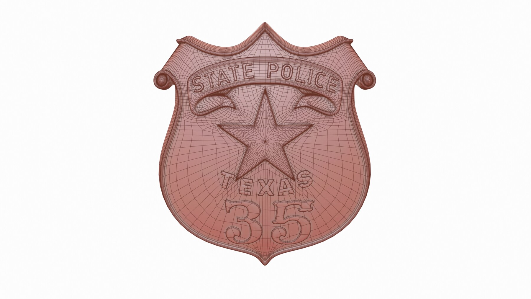 Texas State Sheriff Badge