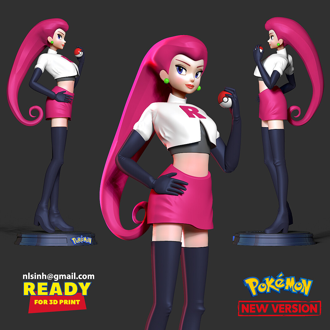 ArtStation - Jessie - Pokemon Fanart | Resources