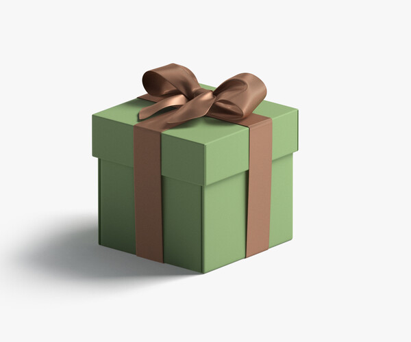 ArtStation - Gift boxes set - 4 box shapes | Resources