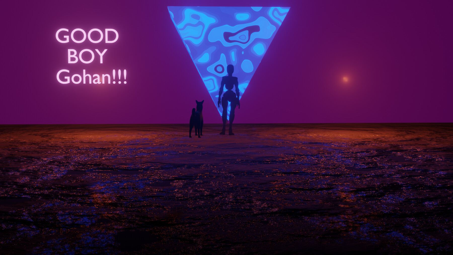 ArtStation - SCI FI TRIANGLE SCENE | Resources