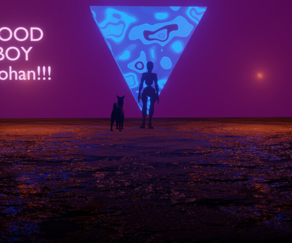 ArtStation - SCI FI TRIANGLE SCENE | Resources