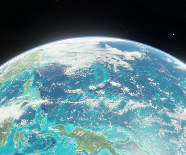 ArtStation - Earth Asset for blender 3.1... | Resources