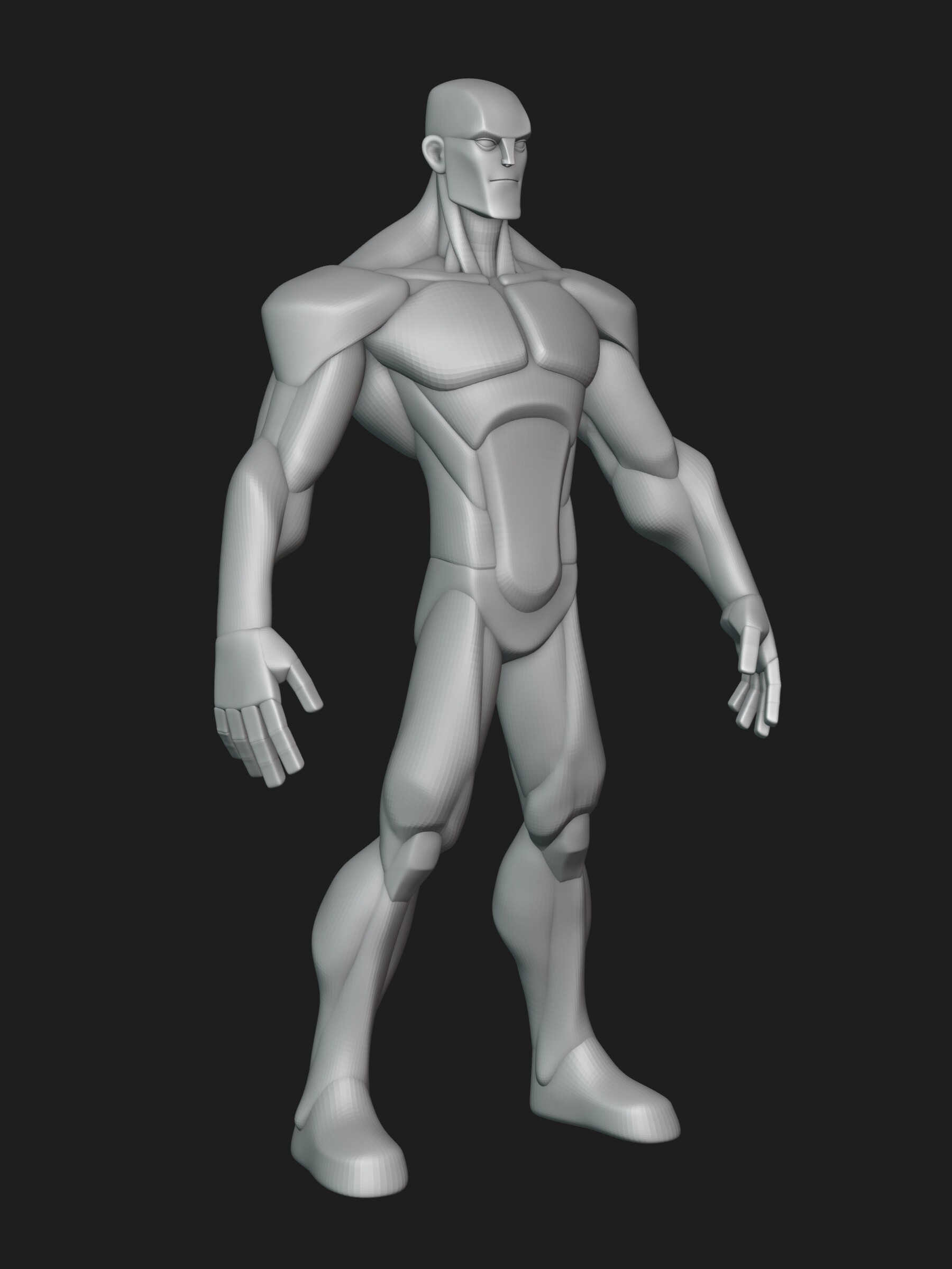 ArtStation - Infinity Hero Anatomy Blockout | Resources