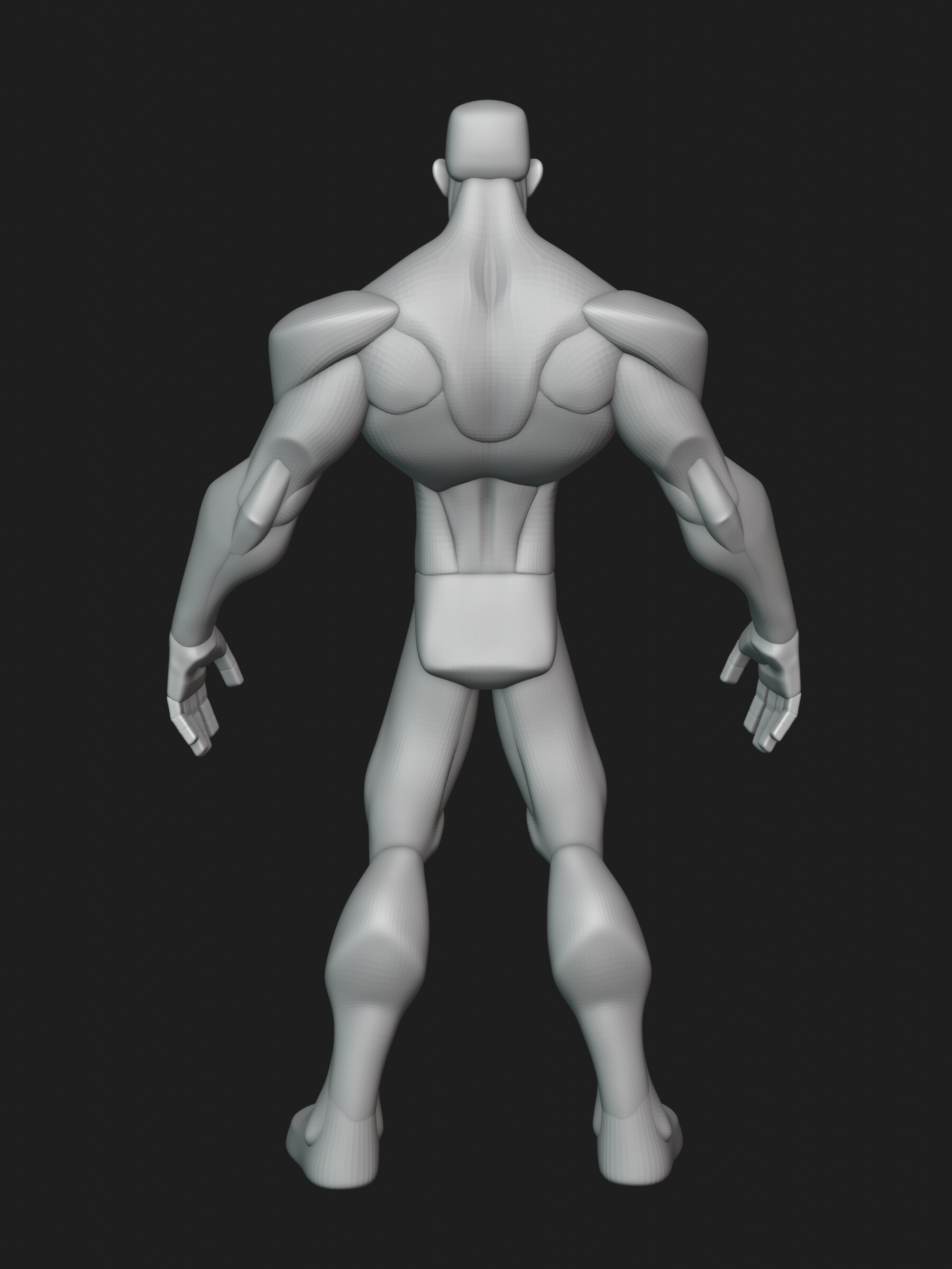 ArtStation - Infinity Hero Anatomy Blockout | Resources