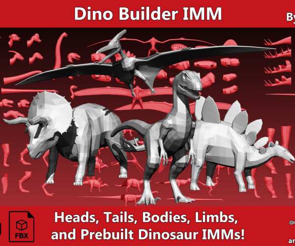ArtStation - Dino Builder IMM | Resources
