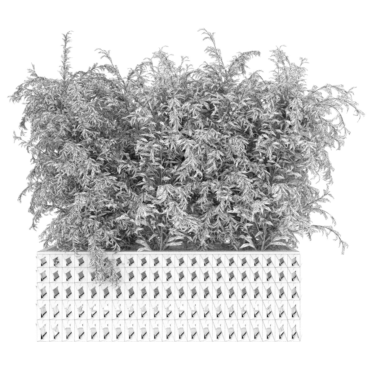 ArtStation - Collection plant vol 206 - bamboo - leaf - blender - 3dmax ...