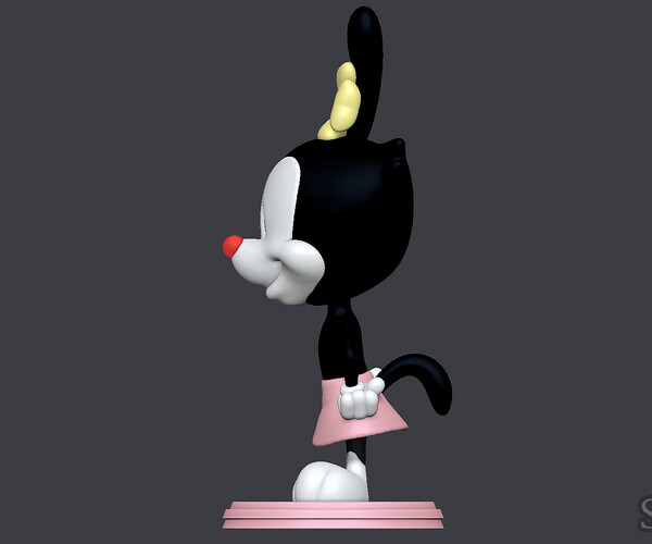 ArtStation - Dot Warner - Animaniacs 3D print model | Resources