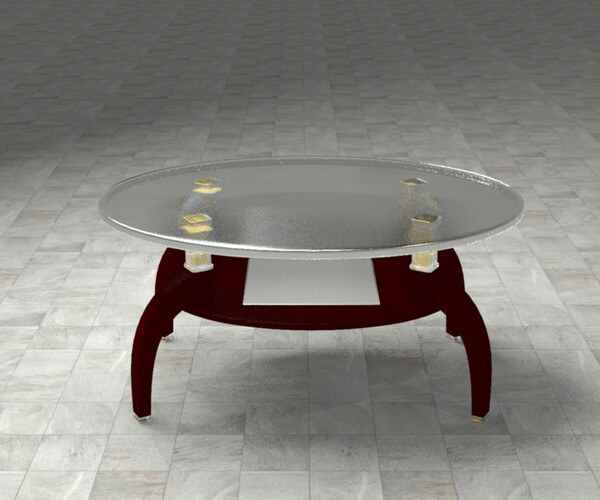 ArtStation - Teapoy Table TT1 | Resources