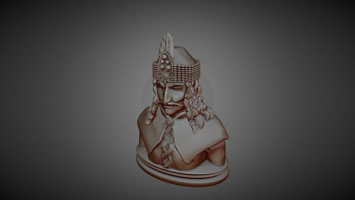 ArtStation - Vlad Tepes Headbust for 3d printing | Resources