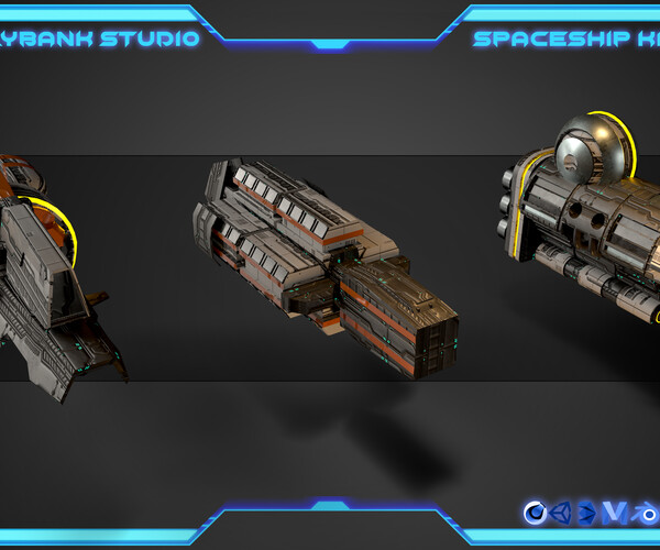 ArtStation - SpaceShips Mega Pack | Game Assets