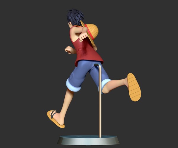 ArtStation - Luffy running | Resources