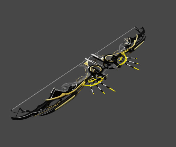 ArtStation - Steampank Bow | Game Assets