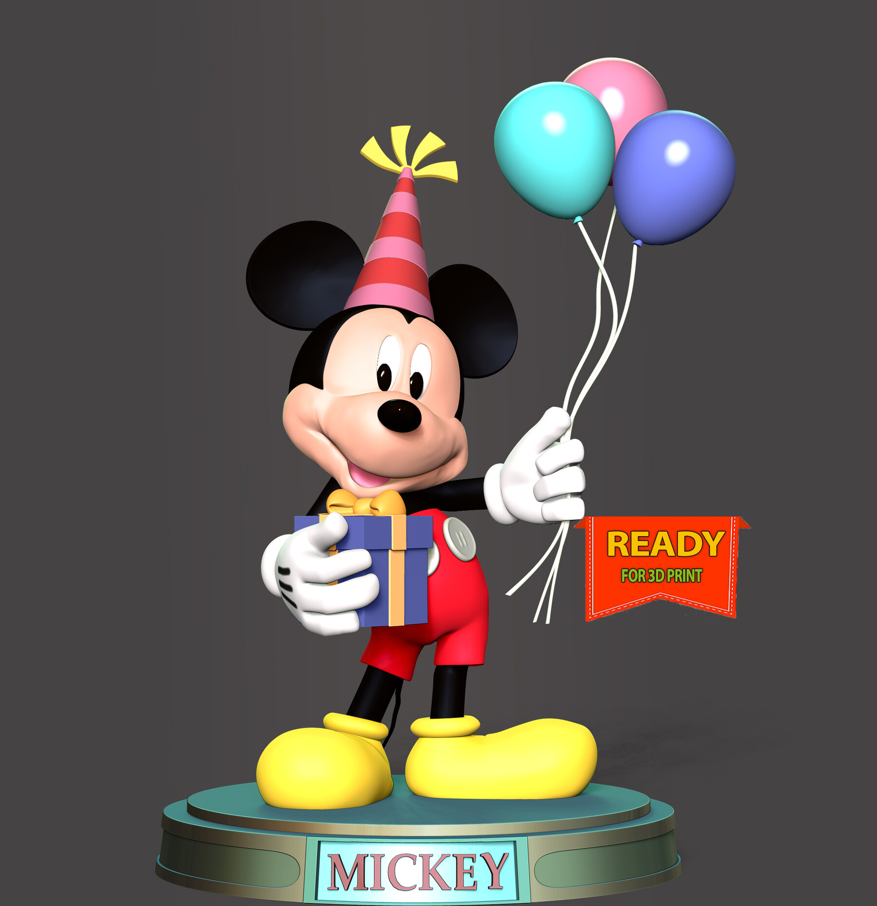 ArtStation - Mickey - Party | Resources